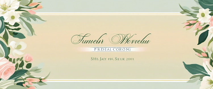 Importance of Fonts and Colors in Funeral Programs | Design Guidelines ...