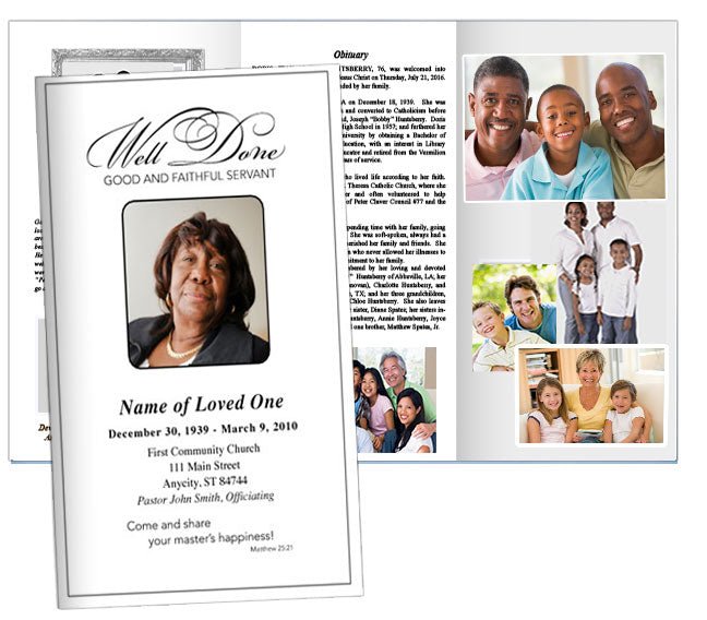 Crafting a Memorable Funeral Booklet: A Guide to Honoring Loved Ones ...