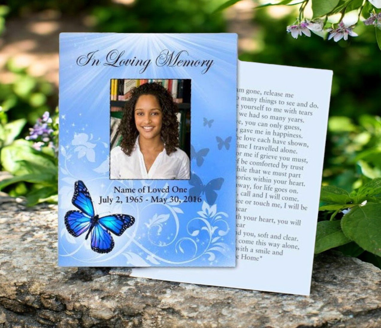 Creating Personalized Memorial Cards: A Guide to Honoring Loved Ones ...