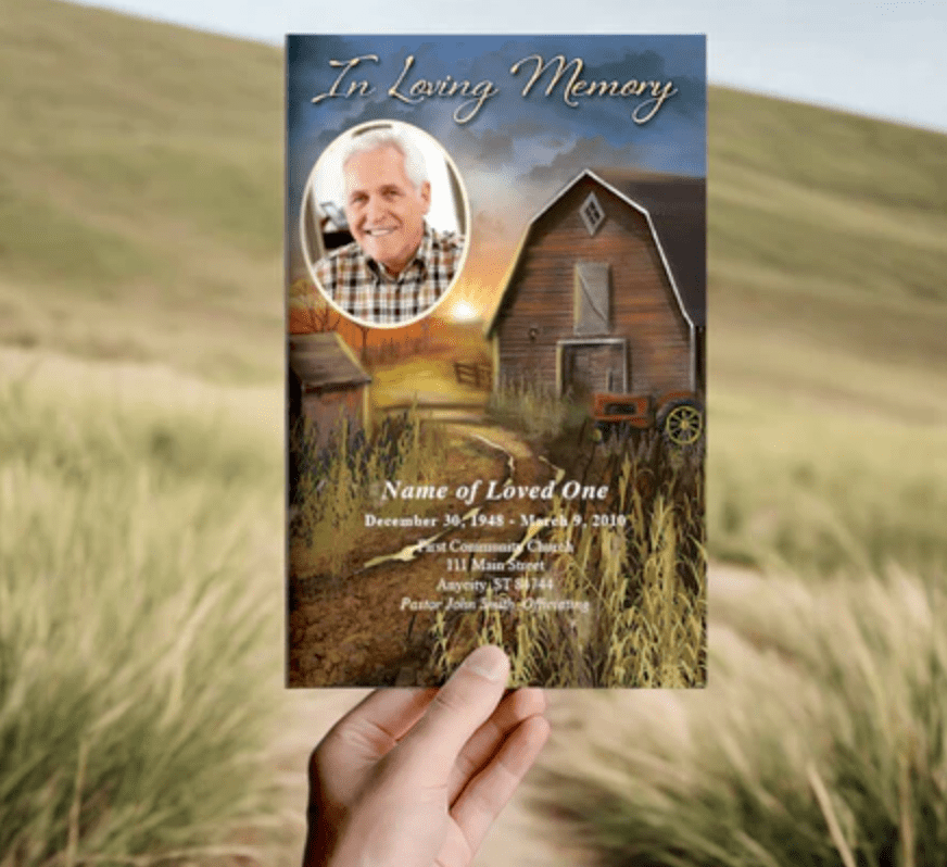 Creative Funeral Program Designs: Personalizing a Meaningful Tribute ...