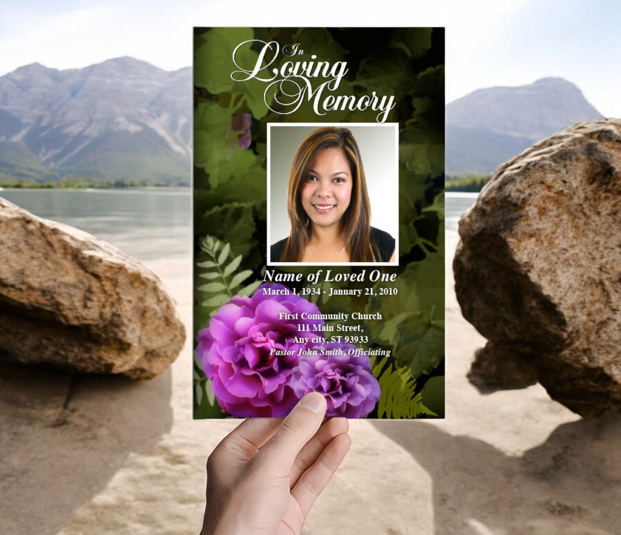 Designing a Beautiful Funeral Pamphlet on a Budget – The Funeral ...