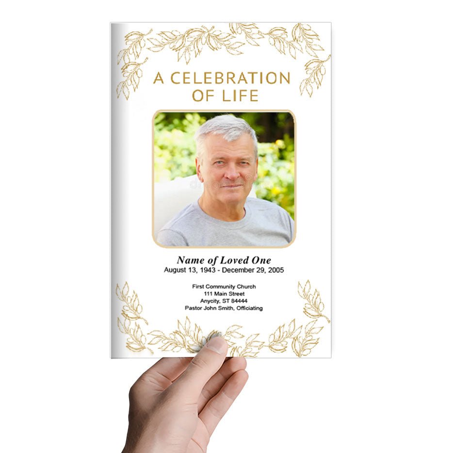 Designing a Personalized Funeral Program at The Funeral Program Site