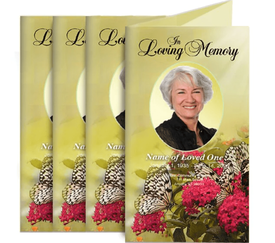 DIY Funeral Brochure Design – The Funeral Program Site
