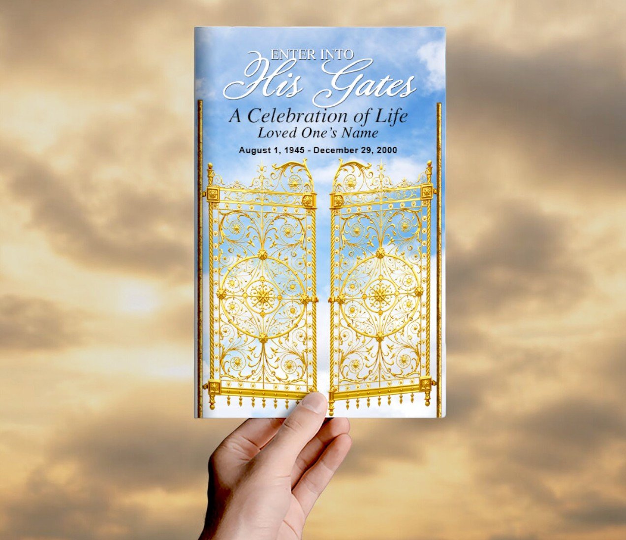 DIY Funeral Bulletins: Personalizing the Perfect Memorial Keepsake ...