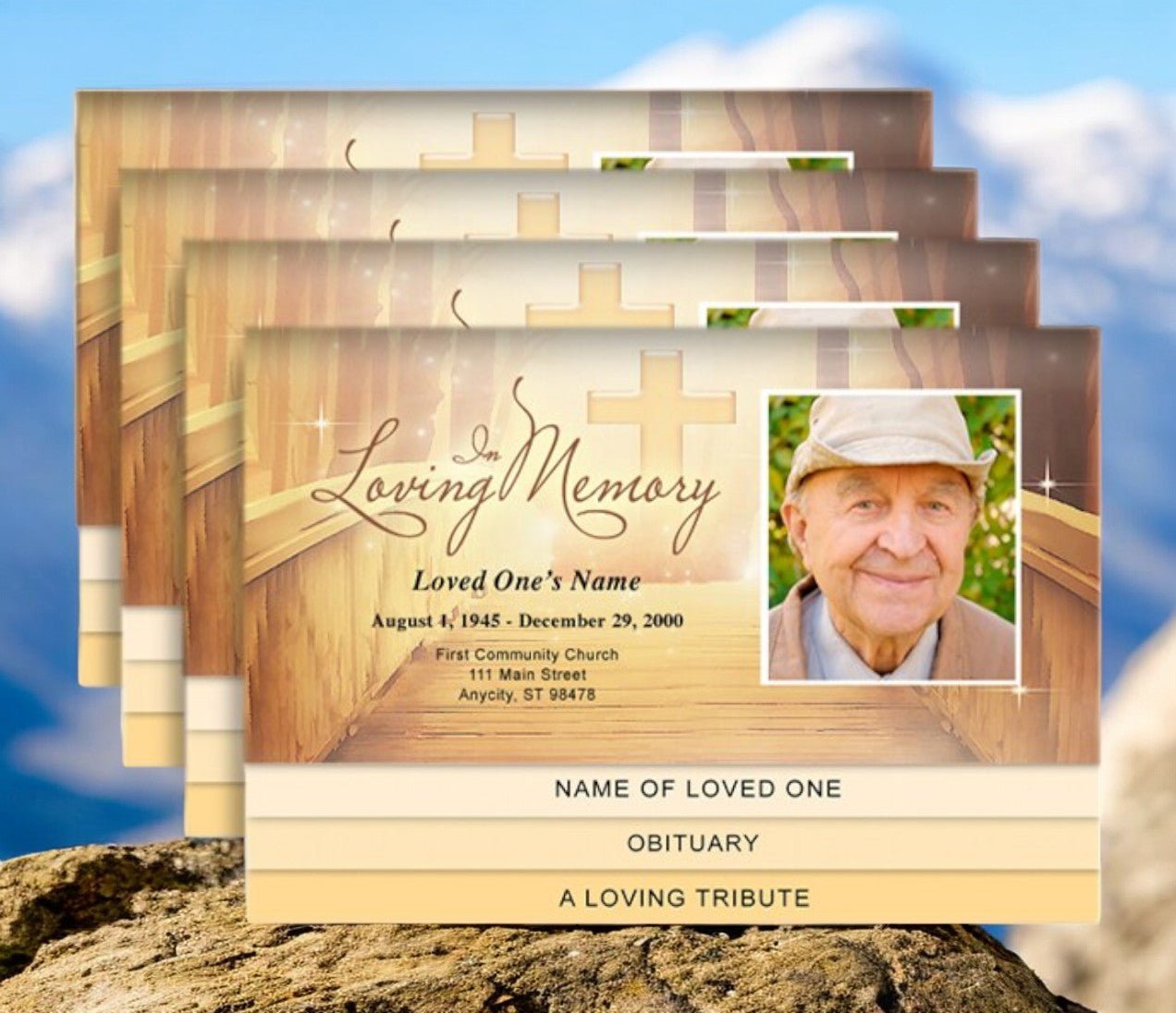 Free Funeral Program Templates: A Thoughtful and Cost-Effective Option ...