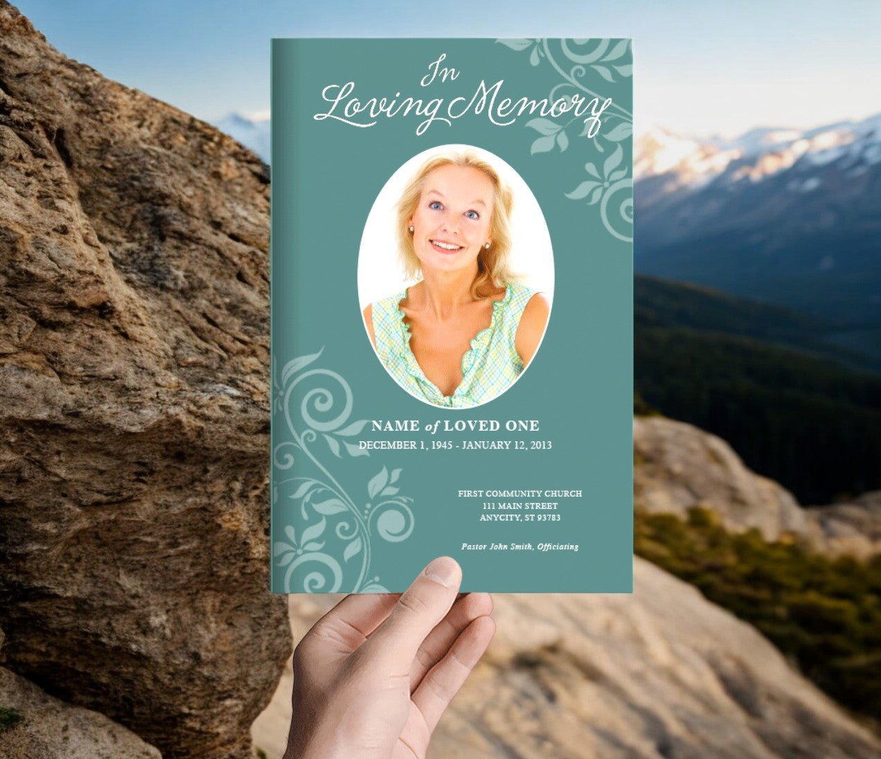 Funeral Bulletins: A Printed Reflection of Life, Love, and Legacy – The ...
