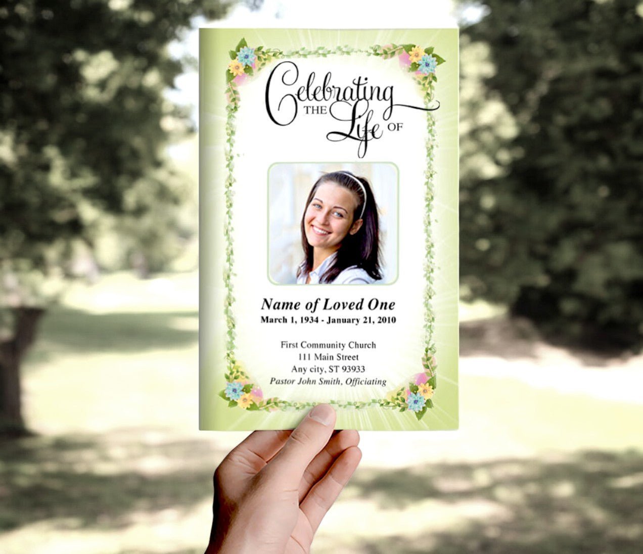 Funeral Pamphlet Checklist: Don’t Forget These Elements – The Funeral ...