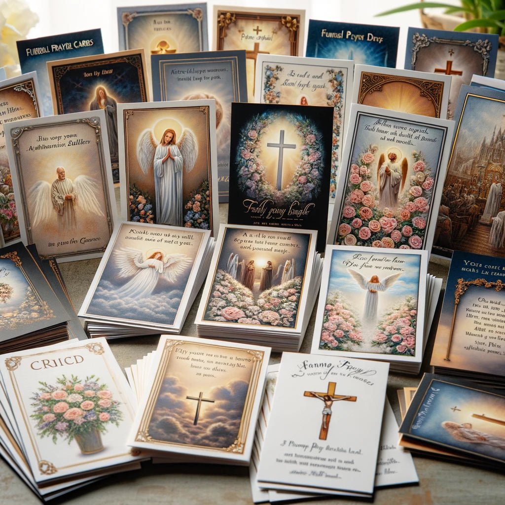 Funeral Prayer Cards: A Timeless Keepsake – The Funeral Program Site
