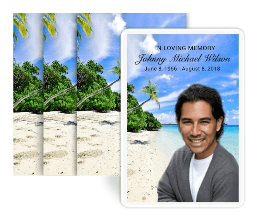 Funeral Prayer Cards Printing and Optional Finishes – The Funeral ...