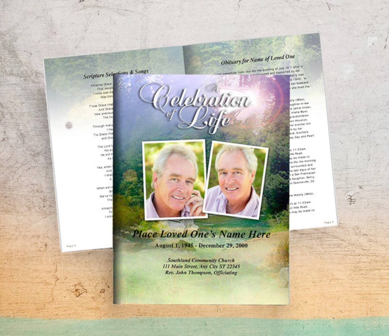 Funeral Program Booklets: Comprehensive Tributes from The Funeral Prog ...