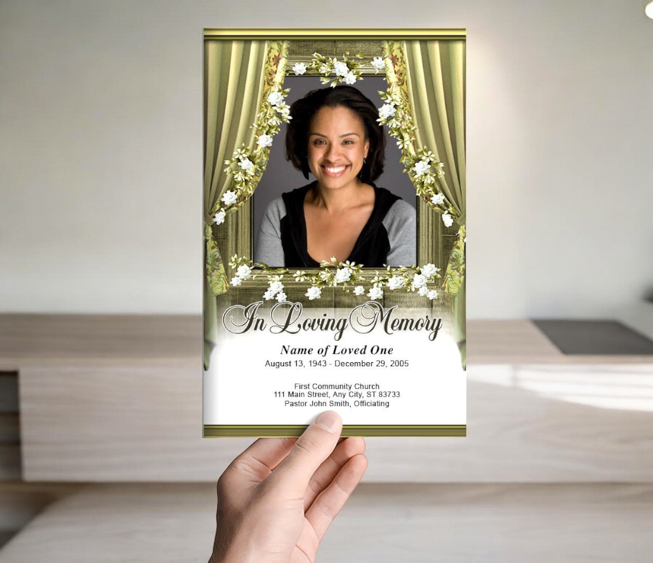 Funeral Program Templates: A Complete Guide to Creating Personalized M ...