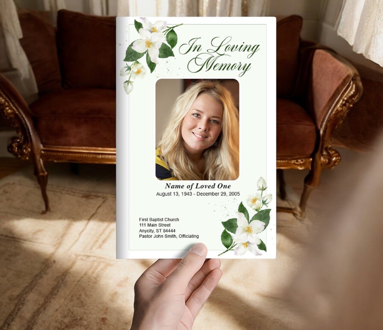 Funeral Program Templates: Creating a Beautiful and Timely Tribute ...