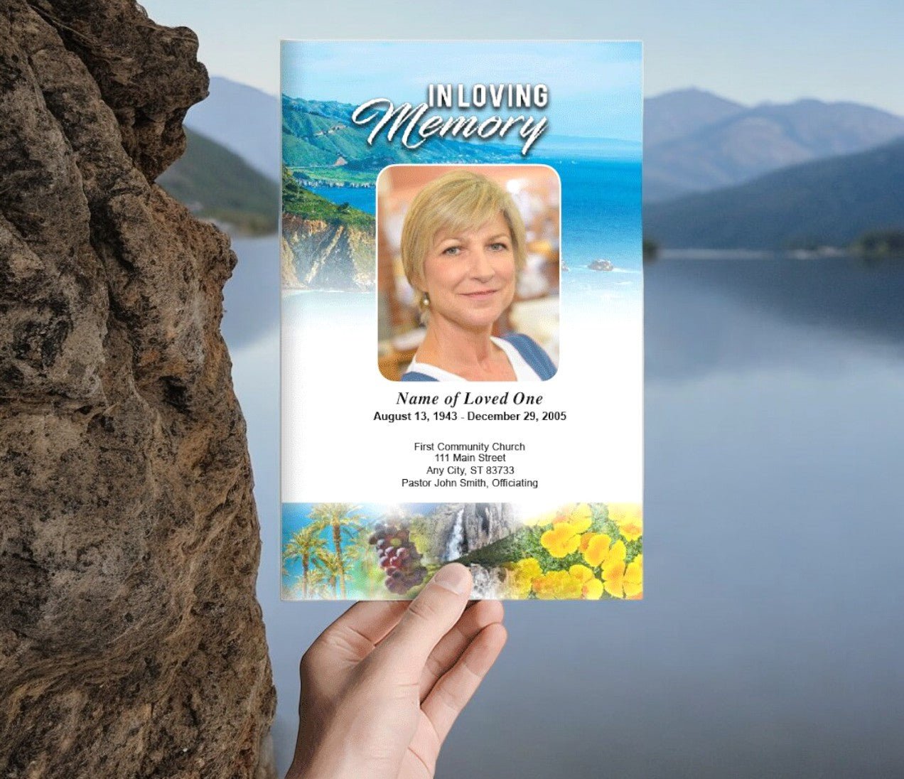 Funeral Program Templates for Download: Streamline and Personalize You ...