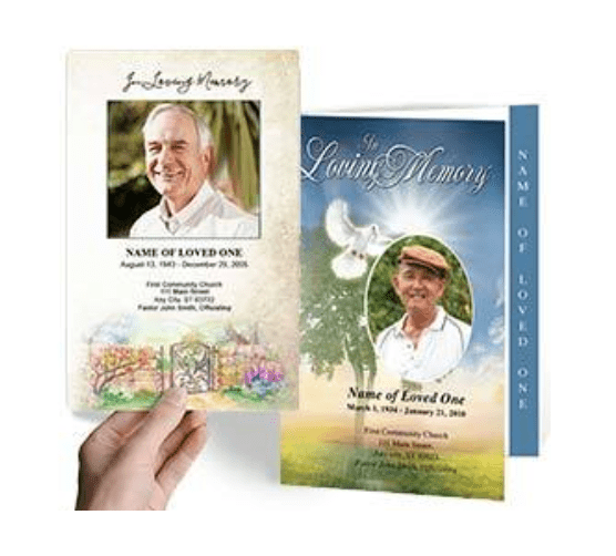 Funeral Stationary and Printing Guide – The Funeral Program Site