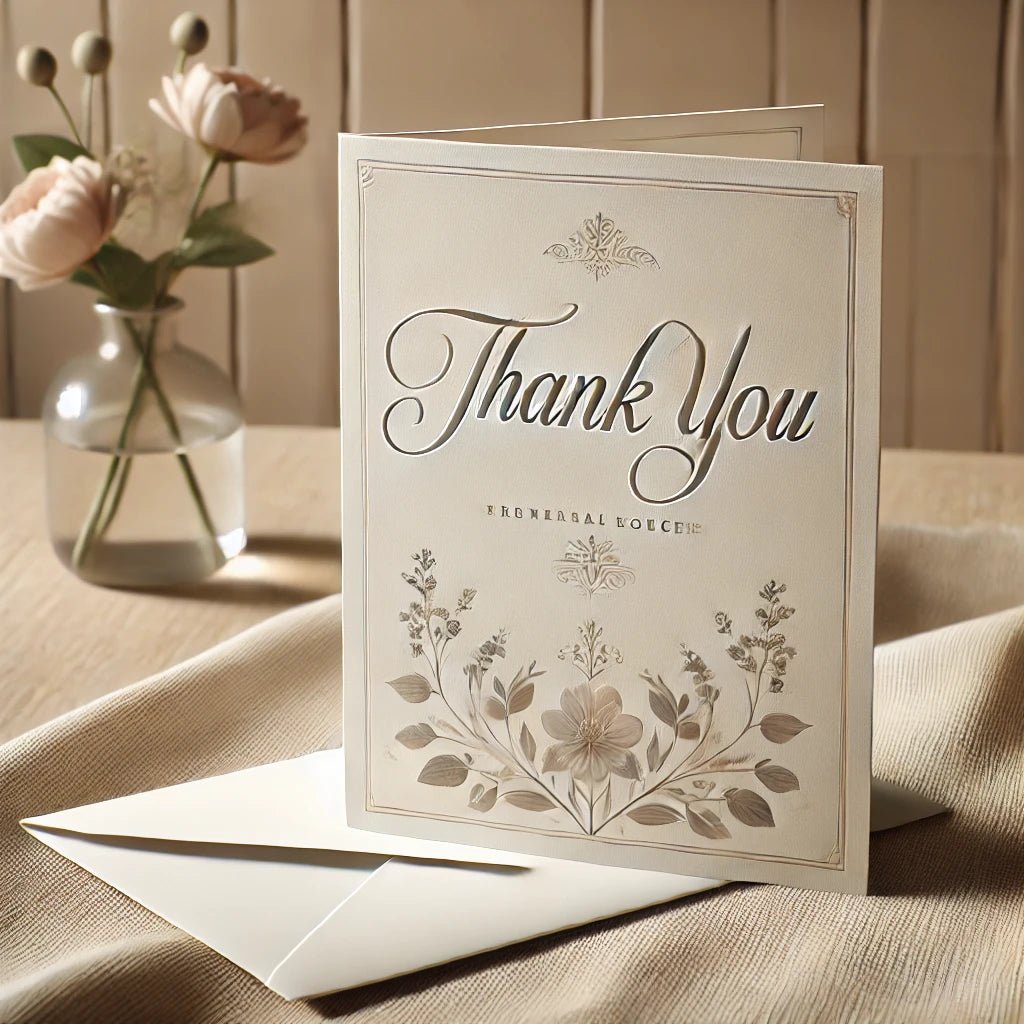 Funeral Thank You Cards: How to Express Gratitude – The Funeral Program ...
