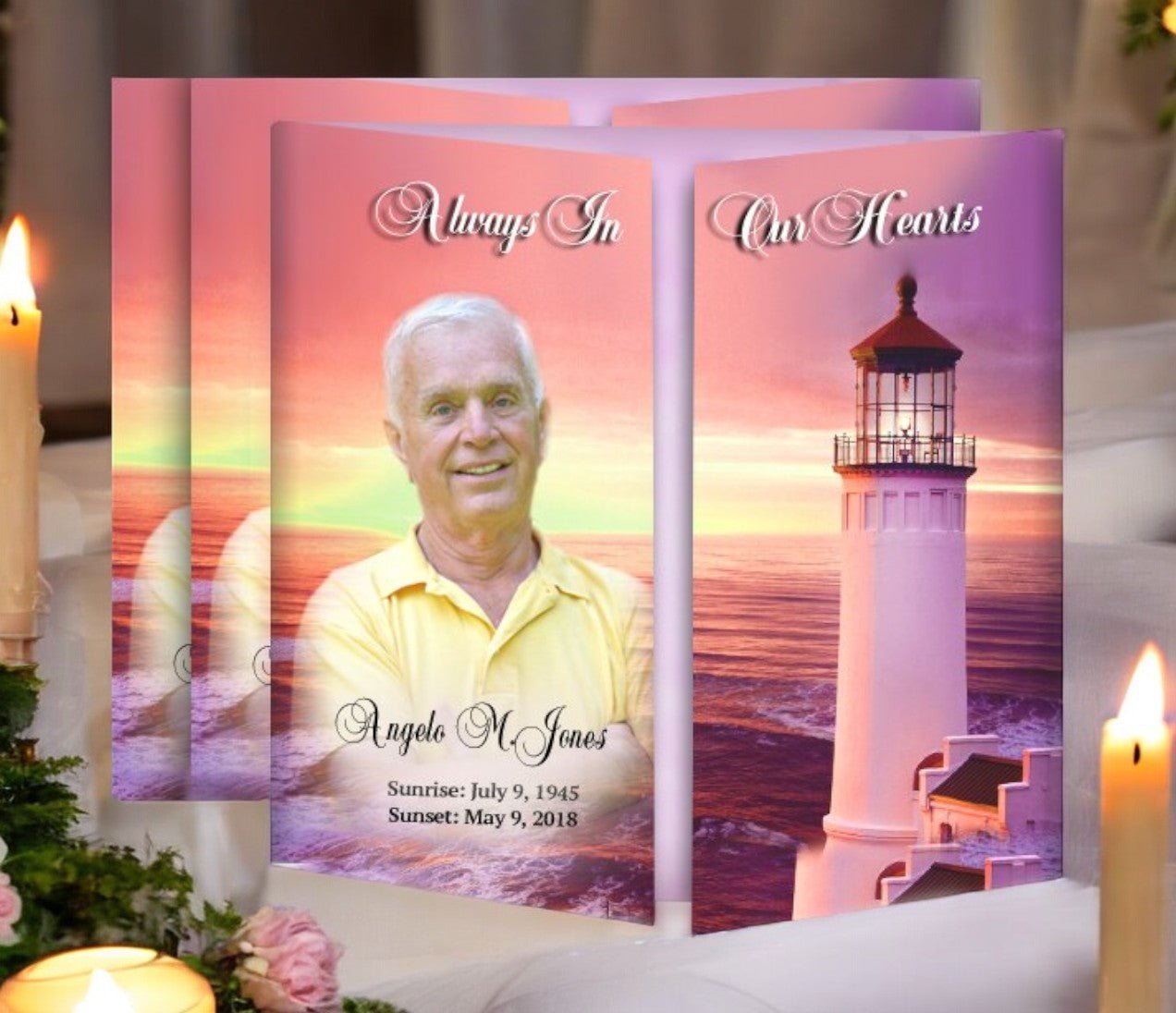 Gatefold Funeral Programs: Elegant Tributes from The Funeral Program S ...