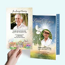 How Do I Create My Own Funeral Program Design? – The Funeral Program Site