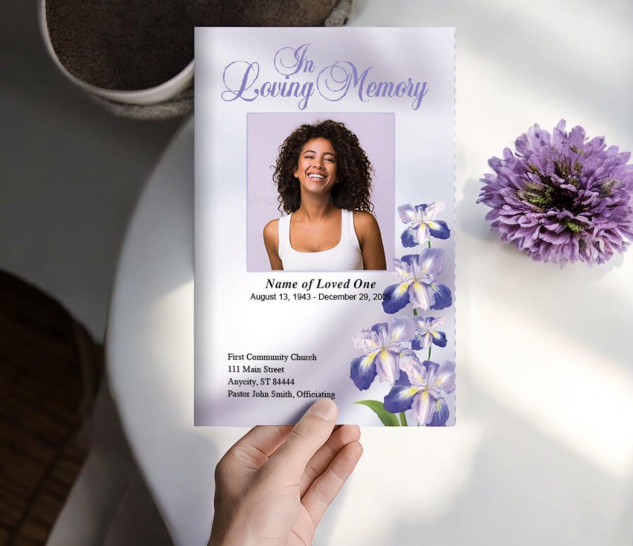 How to Add a Poem or Scripture to a Funeral Program – The Funeral ...