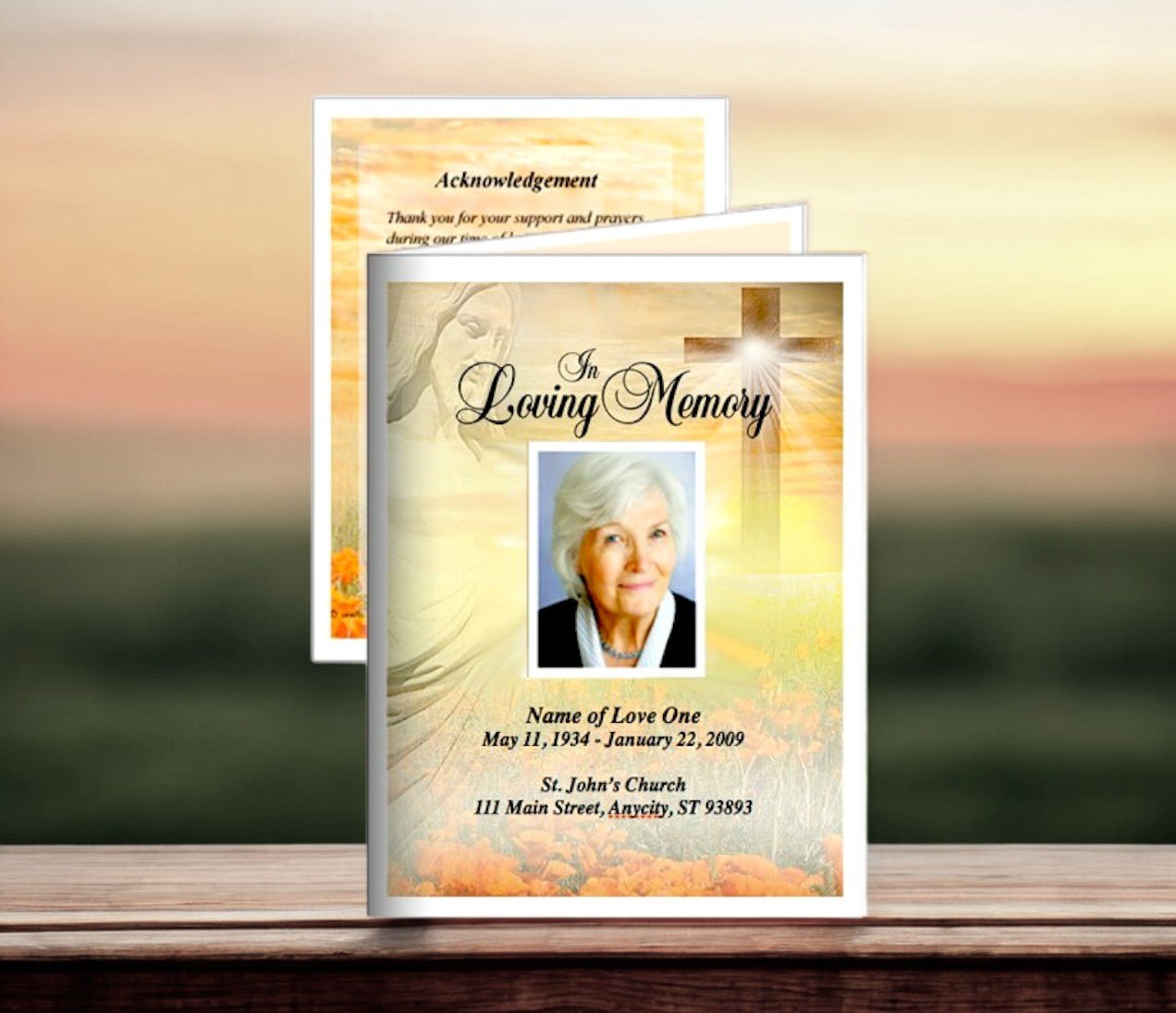 How to Create a Funeral Program Template for Microsoft Publisher – The ...