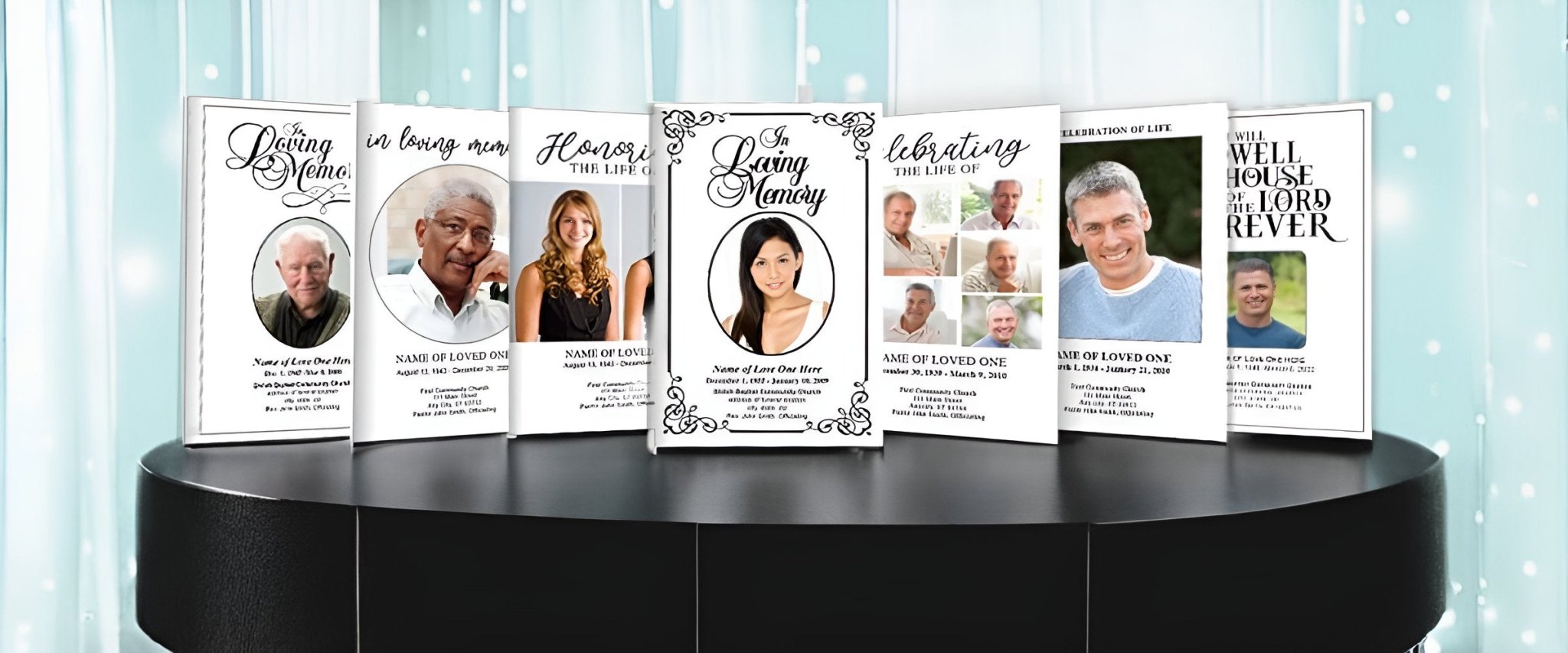How to Create a Personalized Funeral Program Template – The Funeral ...