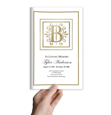 How to Design a Funeral Bulletin Online – The Funeral Program Site