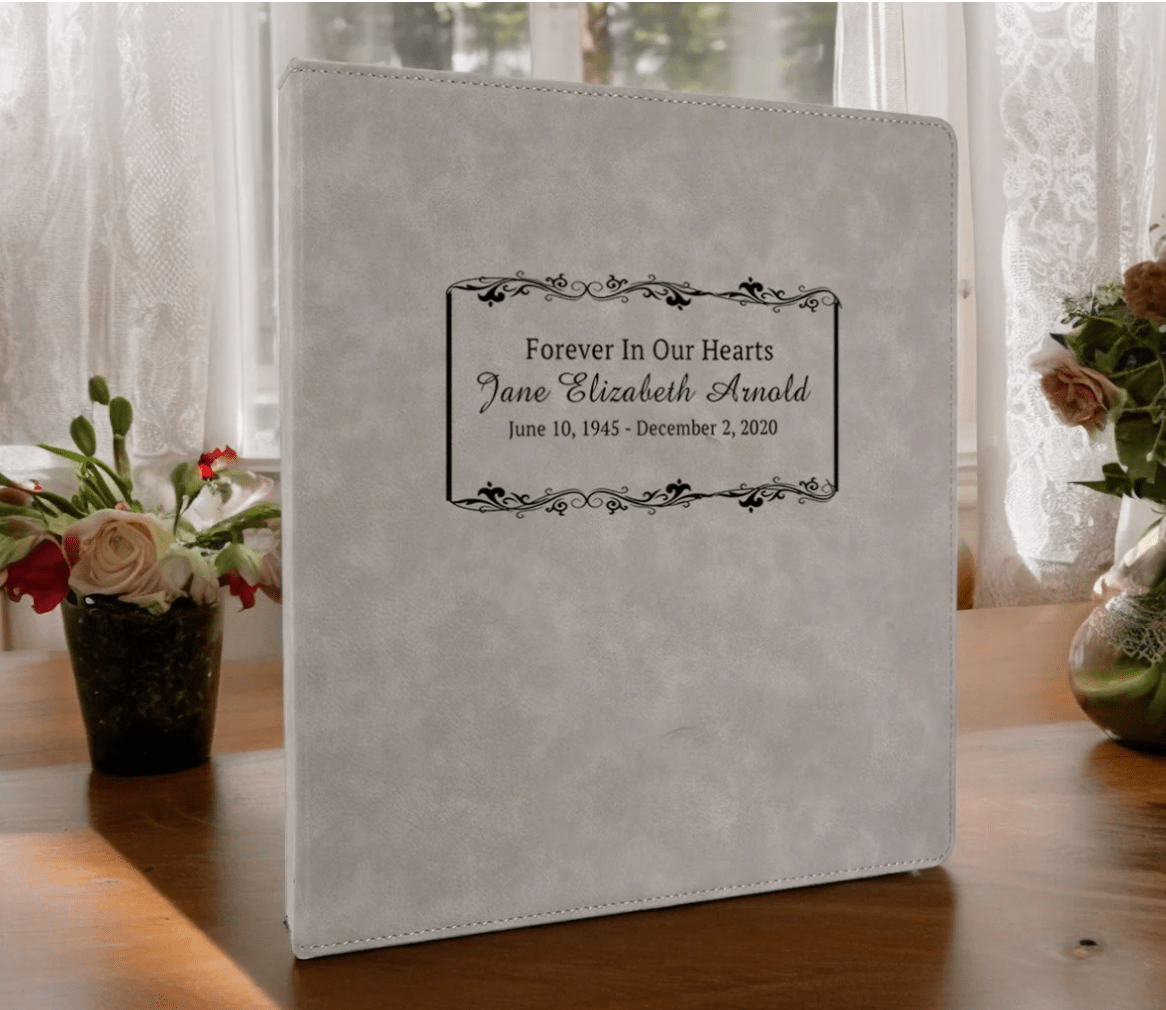 How to Fill Out a Funeral Guest Book – The Funeral Program Site