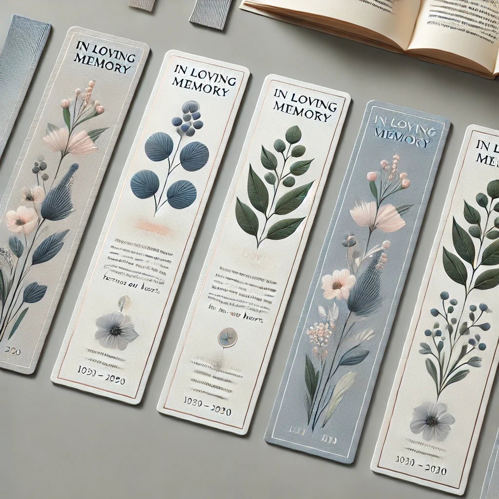 Memorial Bookmarks for Non-Religious Ceremonies – The Funeral Program Site