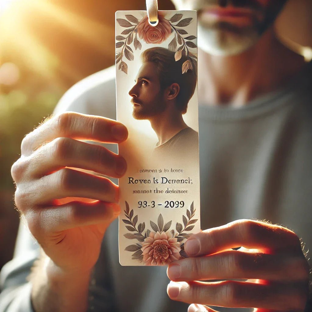 Memorial Bookmarks: Small Keepsakes with a Powerful Meaning – The ...