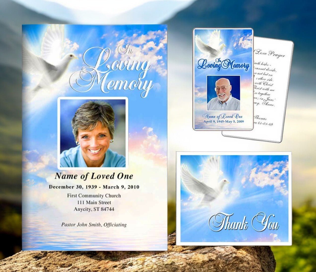 Memorial Portraits: Lasting Tributes from The Funeral Program Site