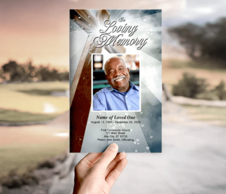 Memorial Service Program Templates: Crafting a Meaningful Farewell ...