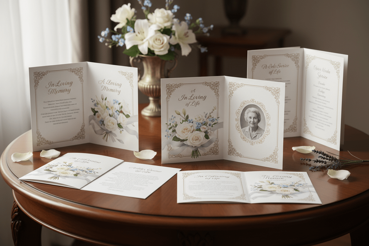 The Best Online Resource for Creating and Buying Funeral Programs – The ...