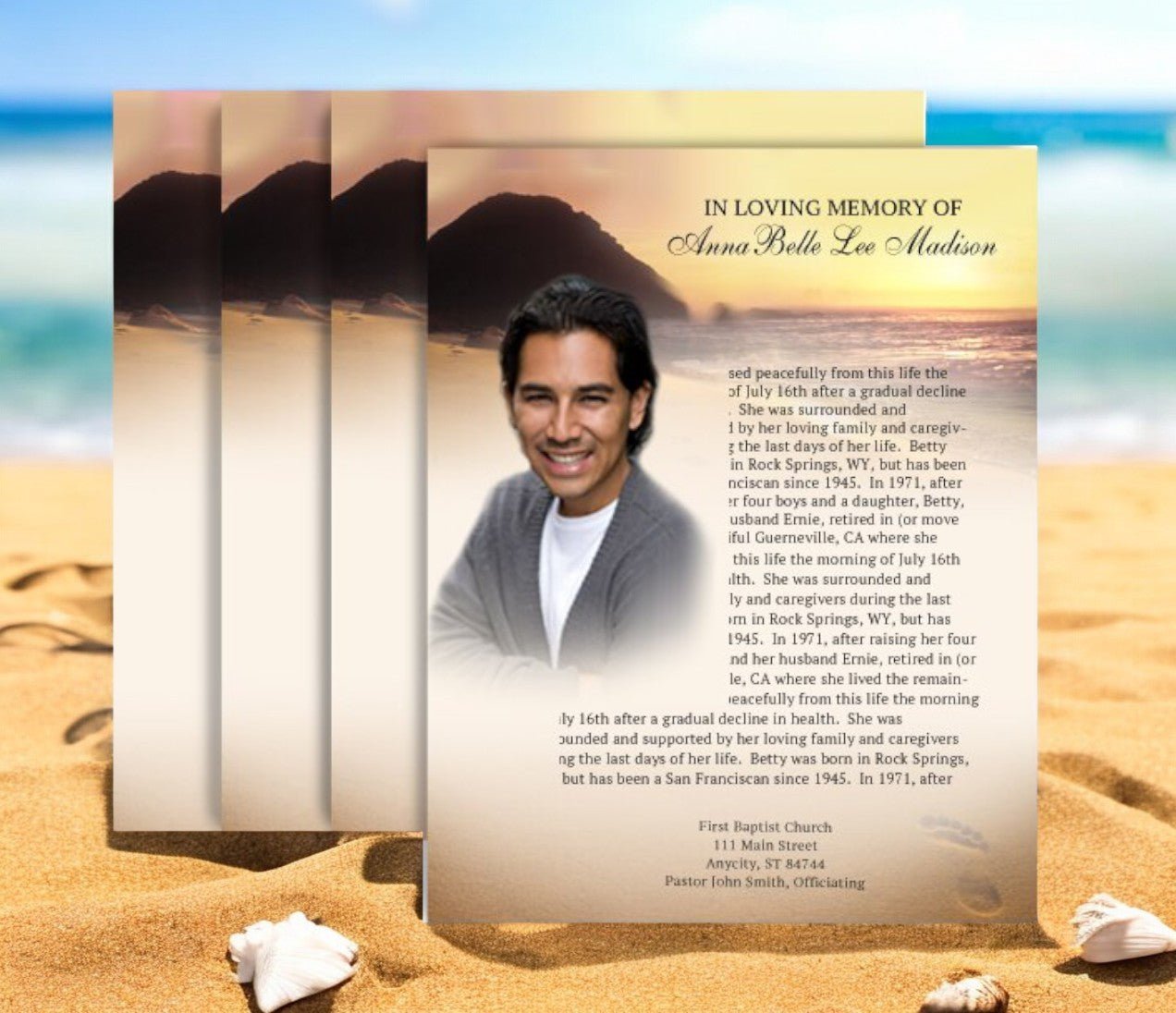 The Funeral Program Site Funeral Pamphlets: A Meaningful Way to Honor