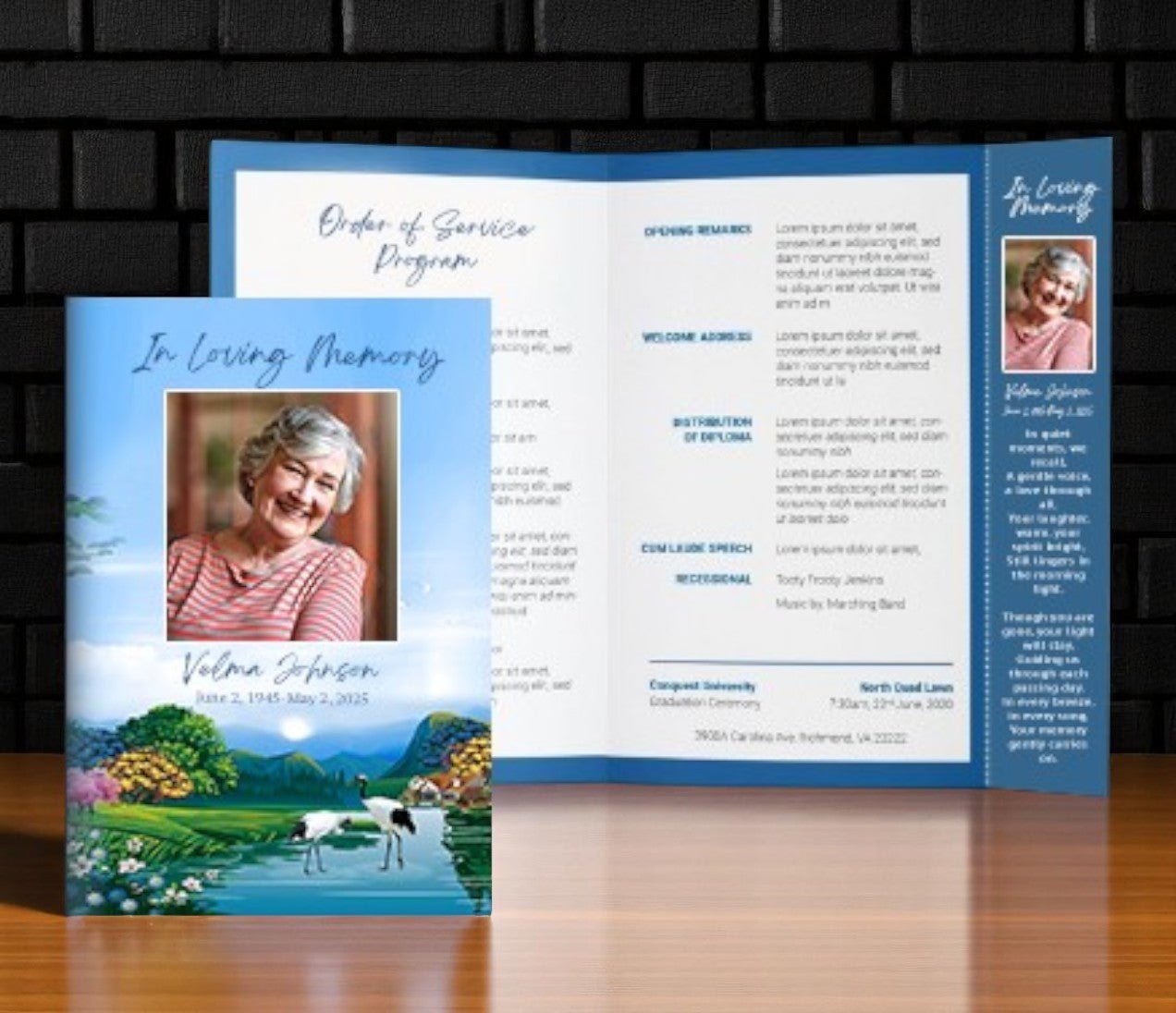 The Funeral Program Site Funeral Prints: Preserving Memories with Eleg