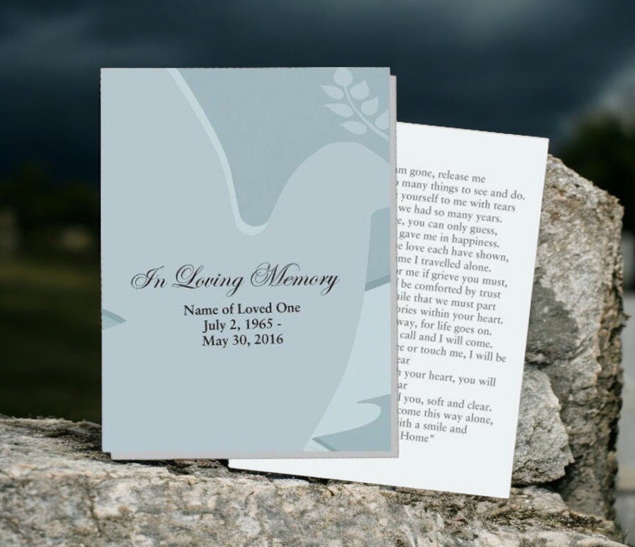 Top Design Trends for Memorial Cards: Crafting a Lasting Tribute – The ...