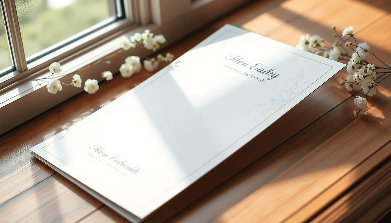 Transform Your Funeral Program: 10 Templates That Make a Lasting Impre ...