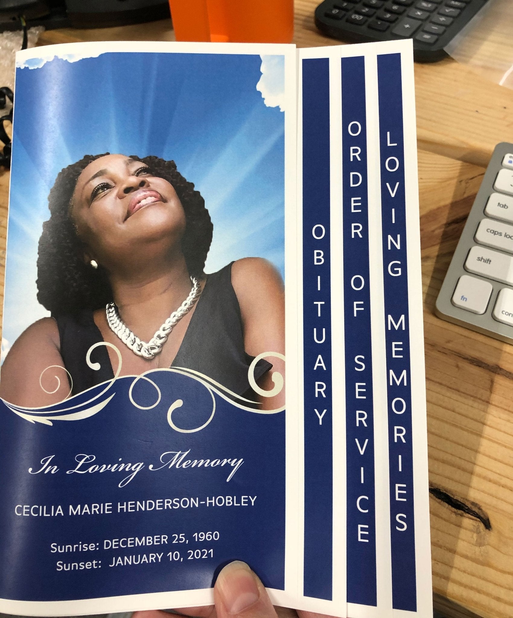 Unique Funeral Program Templates for Meaningful Remembrance – The ...