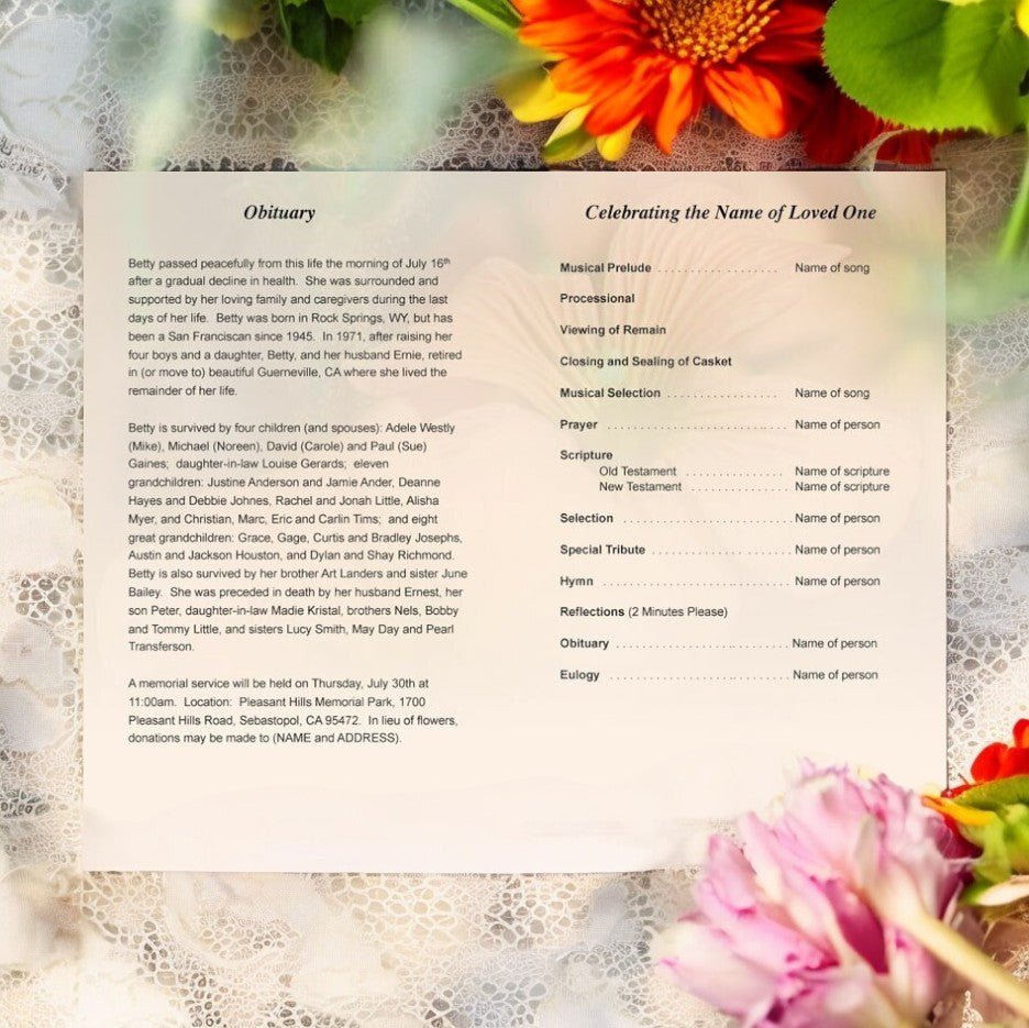 ¿Qué es un programa funerario y por qué es importante? – The Funeral ...