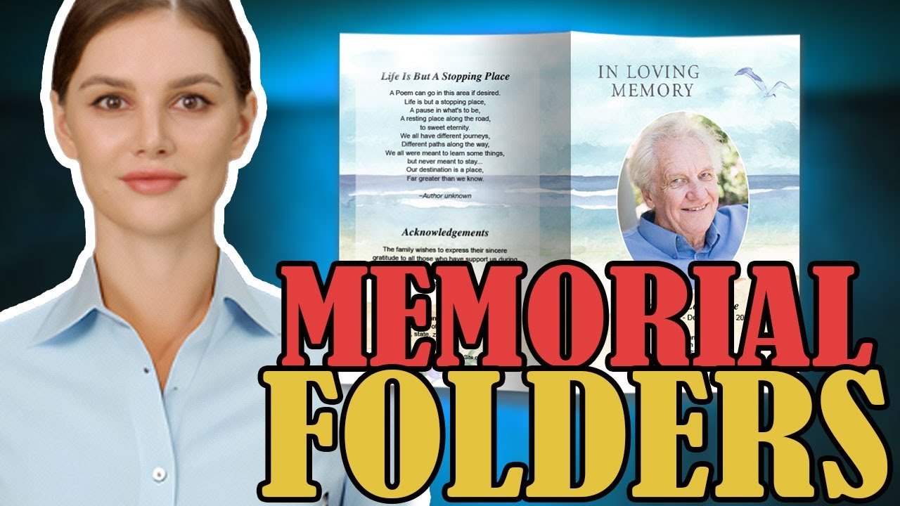 What Is A Memorial Folder? – The Funeral Program Site