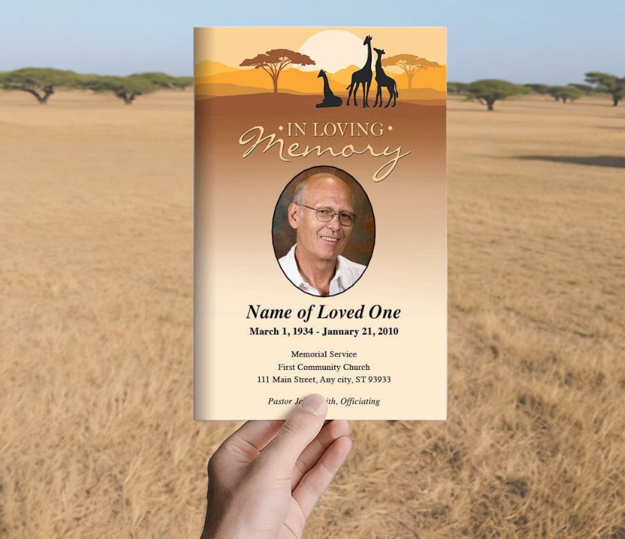 What Size Should a Funeral Program Be? – The Funeral Program Site