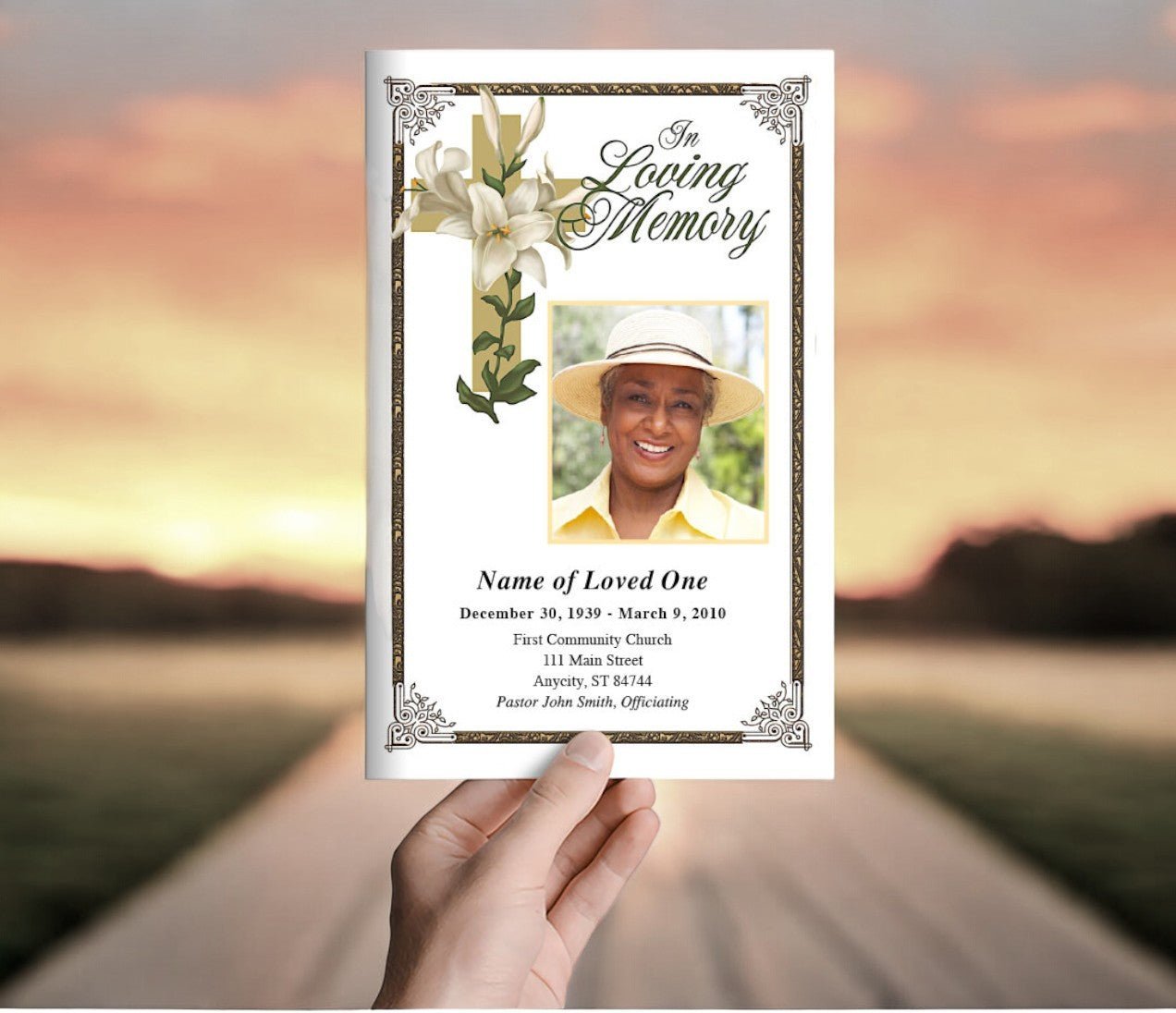 Where To Download A Funeral Pamphlet Template – The Funeral Program Site
