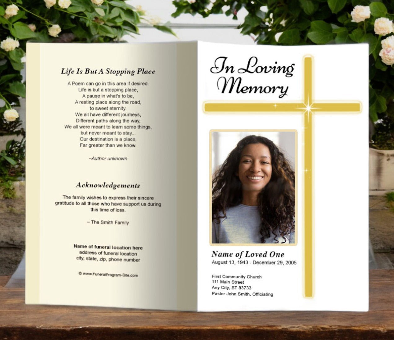 Where to Find Funeral Program Templates for a Beautiful and Personaliz ...