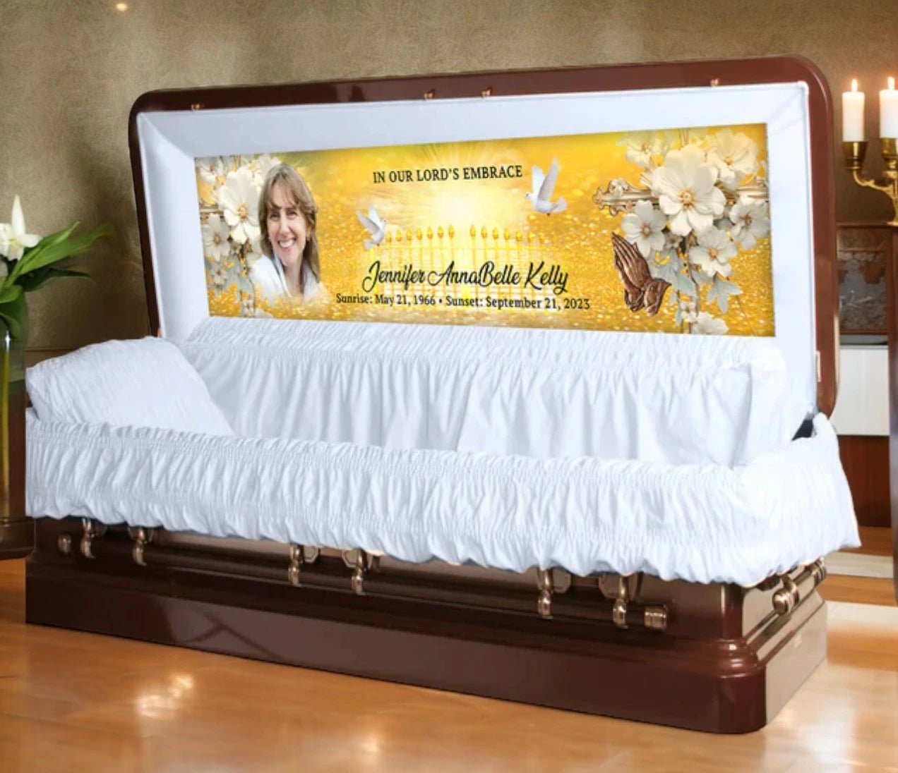 Casket Panels - Personalized Casket Head Panel Inserts - The Funeral ...