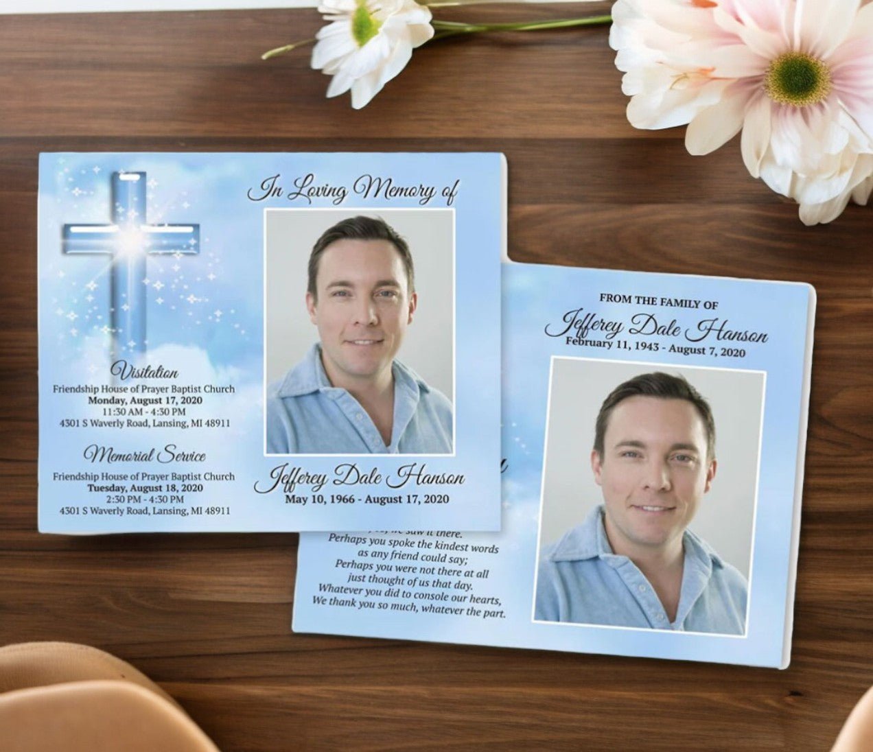 Funeral Program Template Accessories - The Funeral Program Site