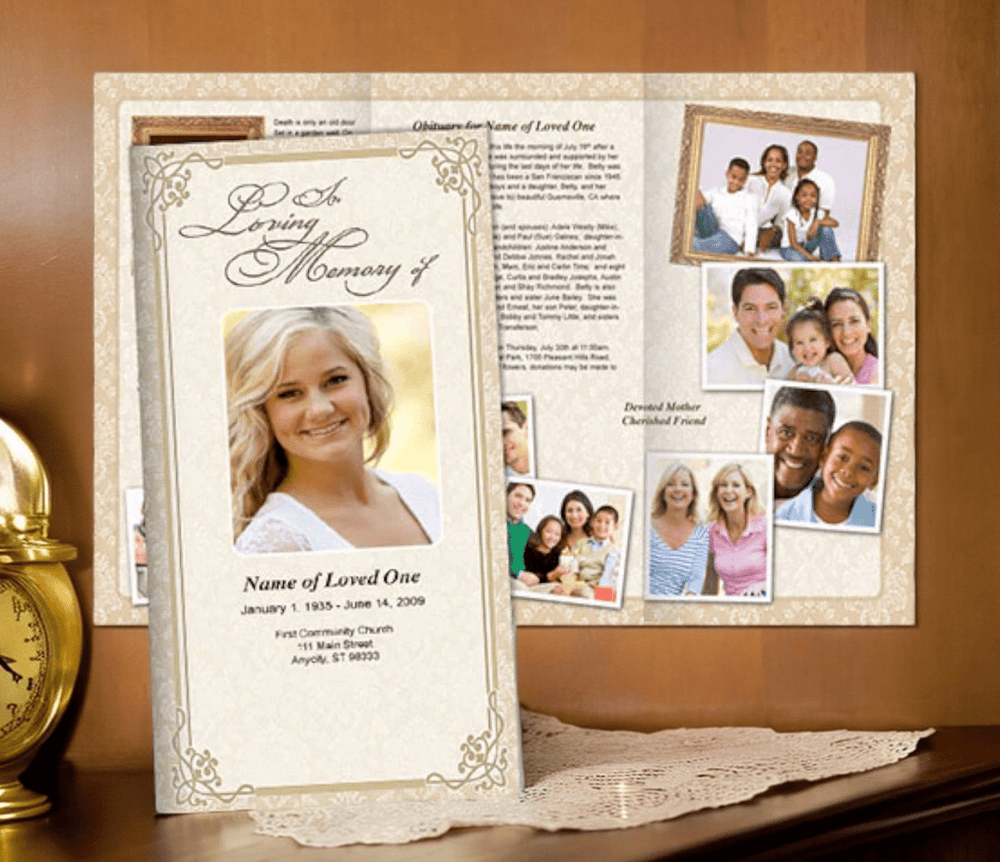 Funeral Program Templates - The Funeral Program Site