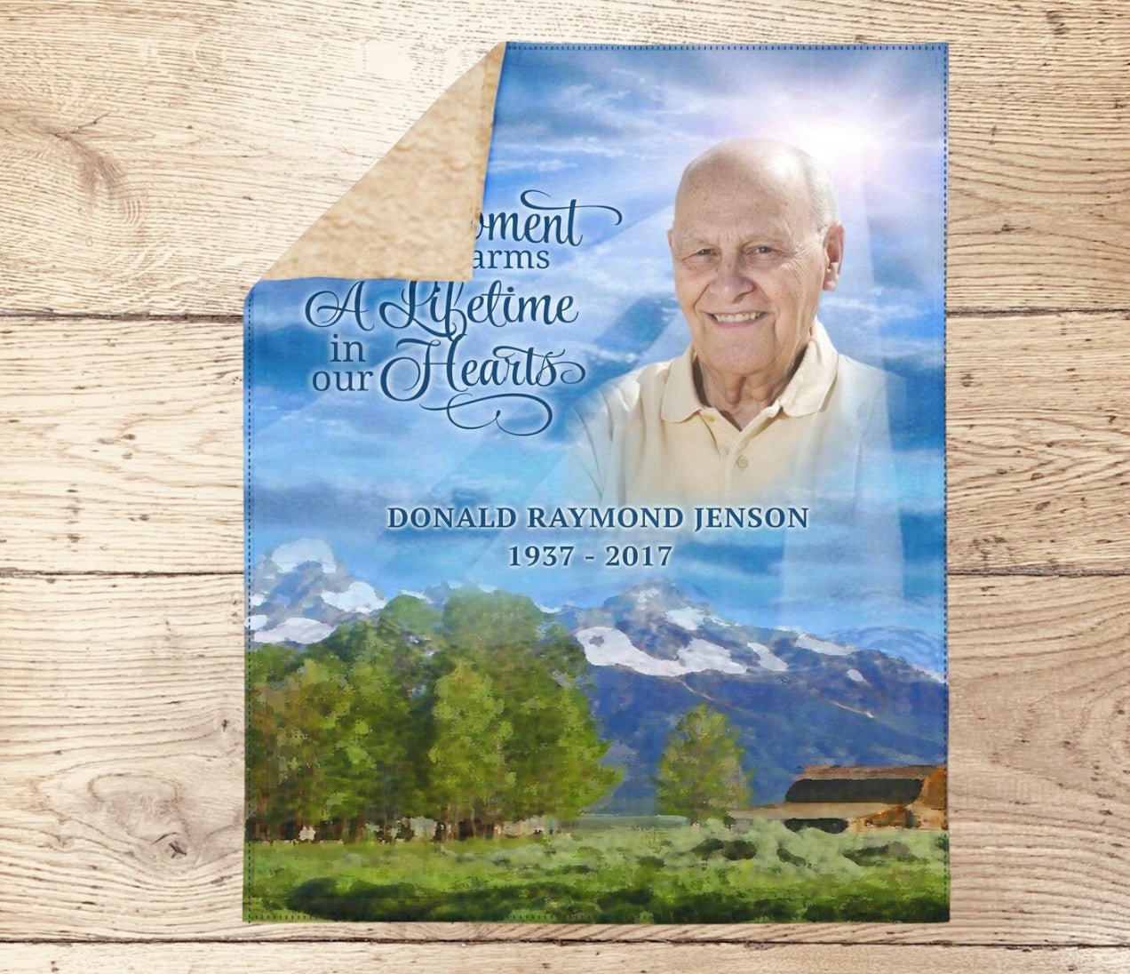 Memorial Memory Blankets - The Funeral Program Site