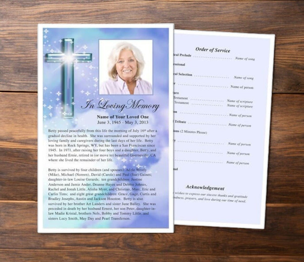Top 5 Online Resources for Custom Funeral Flyer Templates – The Funeral ...