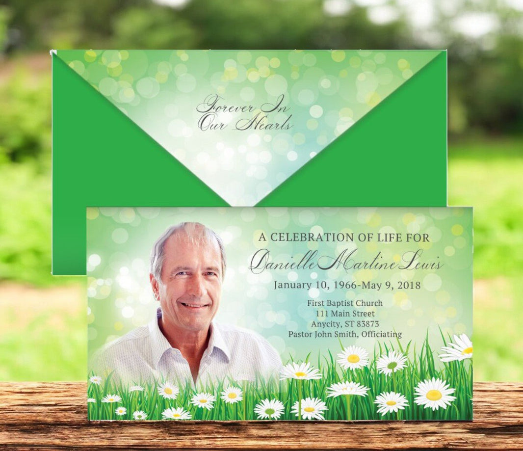 Envelope Fold Funeral Program Design and Printing - The Funeral Program ...