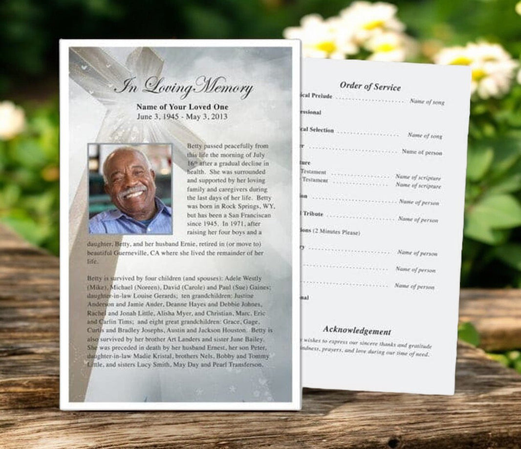 Funeral Flyers: A Thoughtful Tribute to Remember a Life – The Funeral ...
