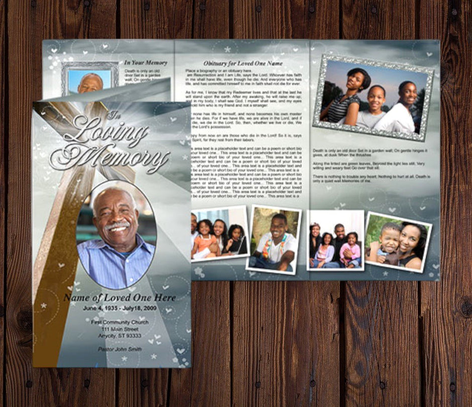 Funeral Brochures - Funeral Brochure Templates - The Funeral Program Site