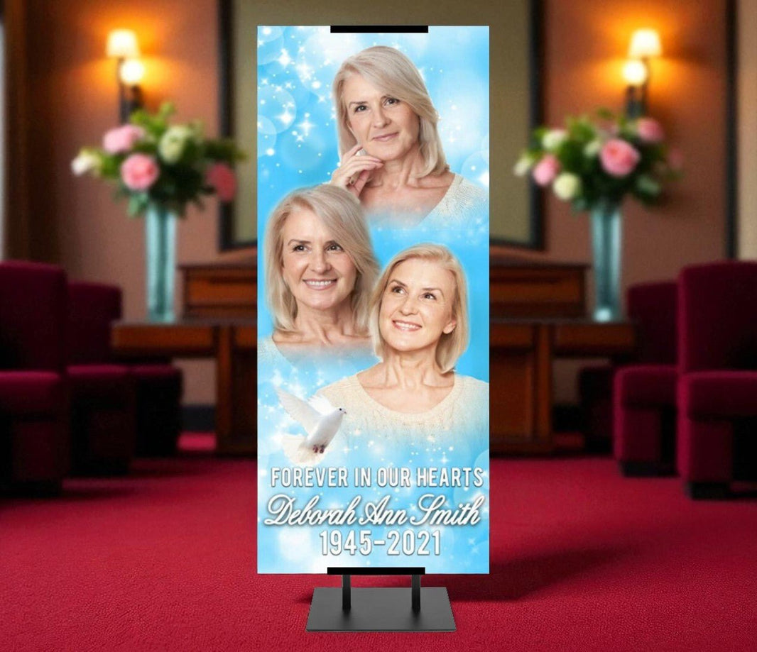 Funeral Posters and Funeral Banners - The Funeral Program Site